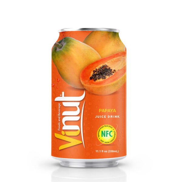 330ml Can (Tinned) Papaya Juice Drink Factory Manufacturers and Suppliers