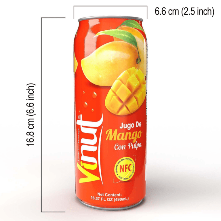 16.9 fl oz Can (Tinned) Mango Juice Drink Factory Manufacturers and Suppliers