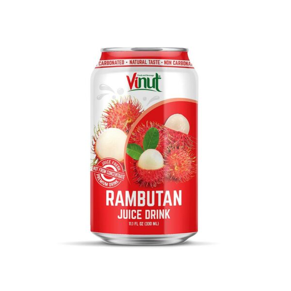 330ml VINUT Fresh Premium Rambutan Juice Drink