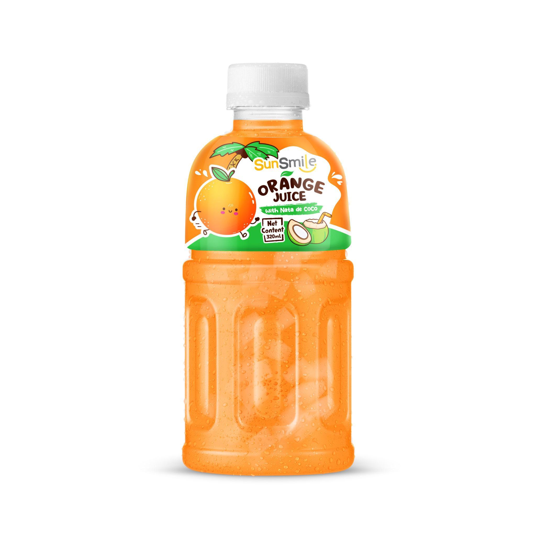 Refreshing 320ml Vinut Popping Boba Bubble Tea with Mango Flavor