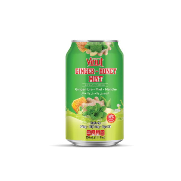 Refreshing Tropical Flavor Drink - Vinut Ginger, Honey, and Mint Juice